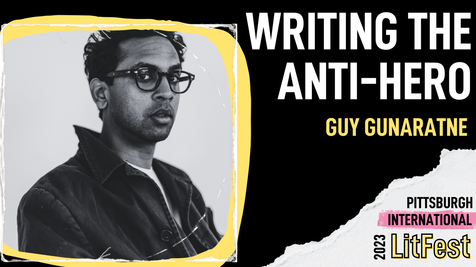 Writing the Anti-Hero: In-Conversation with Guy Gunaratne - City of Asylum
